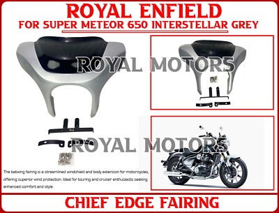 Royal Enfield "CHIEF EDGE FAIRING" For Super Meteor 650 Interstellar ...