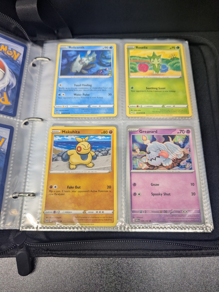Pokémon Collection Binder Holo 2 of them Graded Lot of 200 Cards Good ...