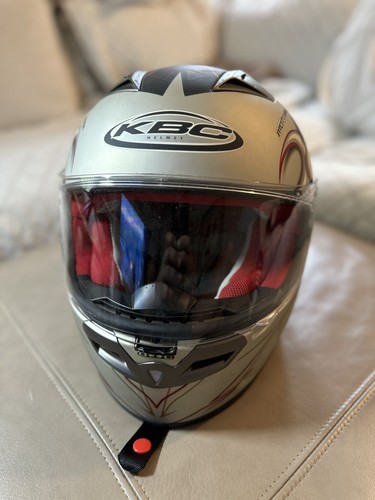 LIGHTLY WORN KBC VR-2 GUN DUO Size L Motorcycle Helmet | eBay