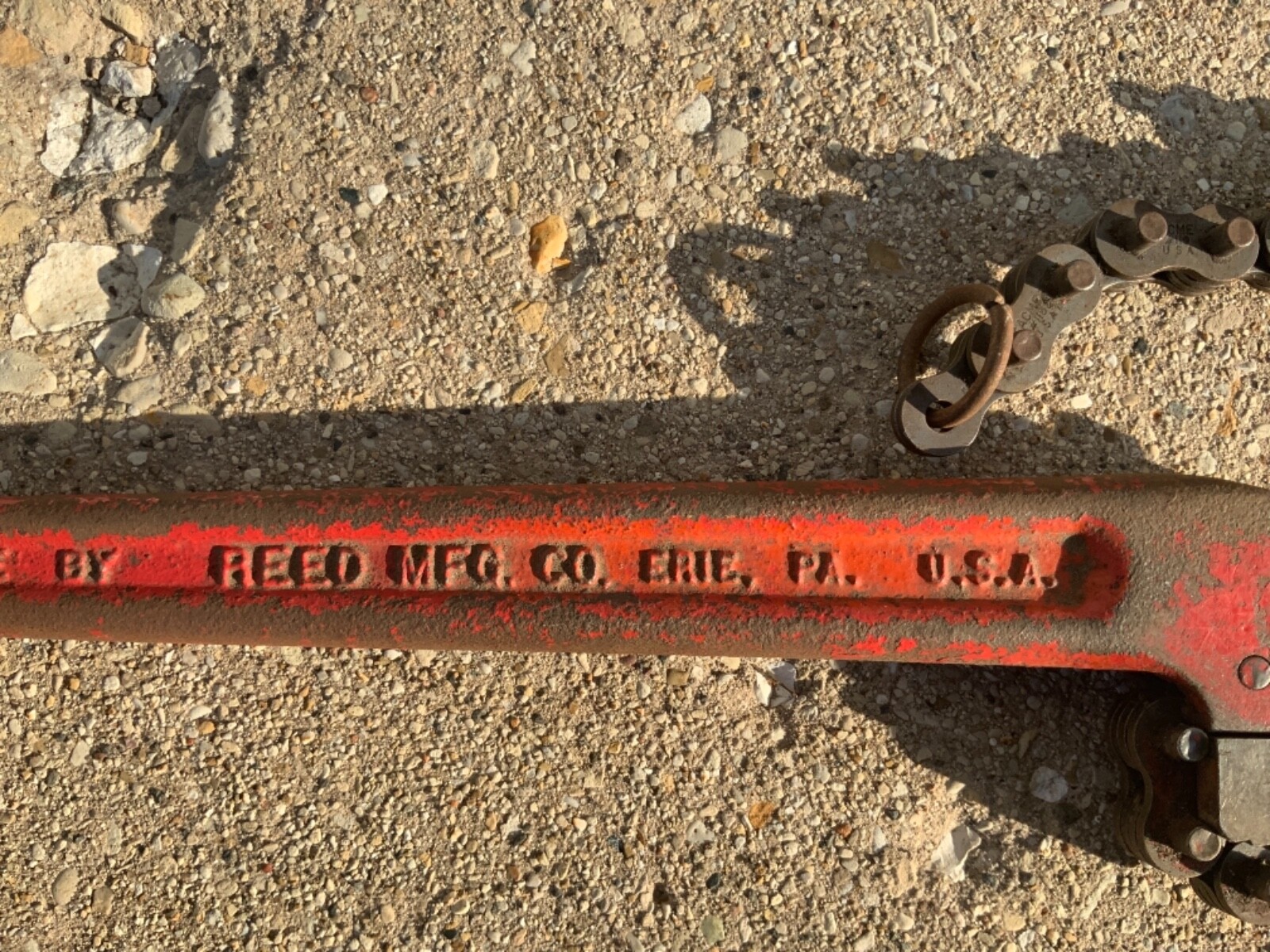 Vintage Reed WA-18 2 1/2 chain pipe wrench USA for sale online | eBay