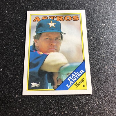 Hal Lanier 1988 Topps Baseball #684 MLB Houston Astros Manager | eBay
