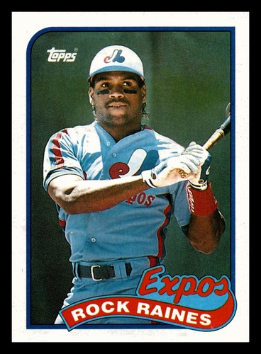 1989 Topps Rock Raines HOF #560 Montreal Expos NM-MINT | eBay