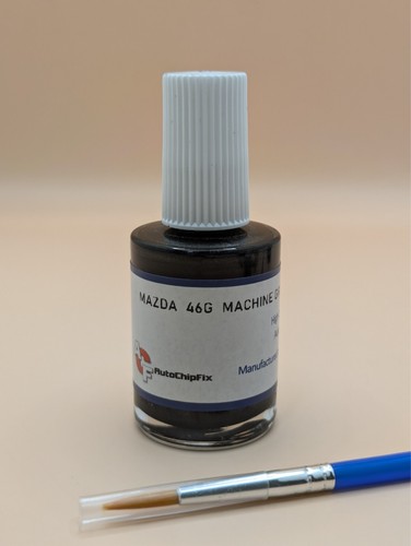 For Mazda Code 46G Machine Grey Touch Up Paint + Free Fine Tip Brush | eBay