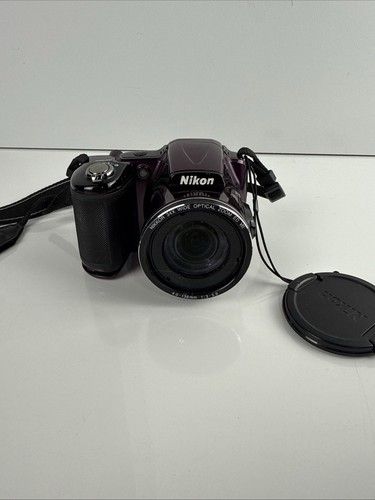 Nikon Coolpix L830 Red Plum Purple Digital Camera 34x Zoom 16MP FOR ...