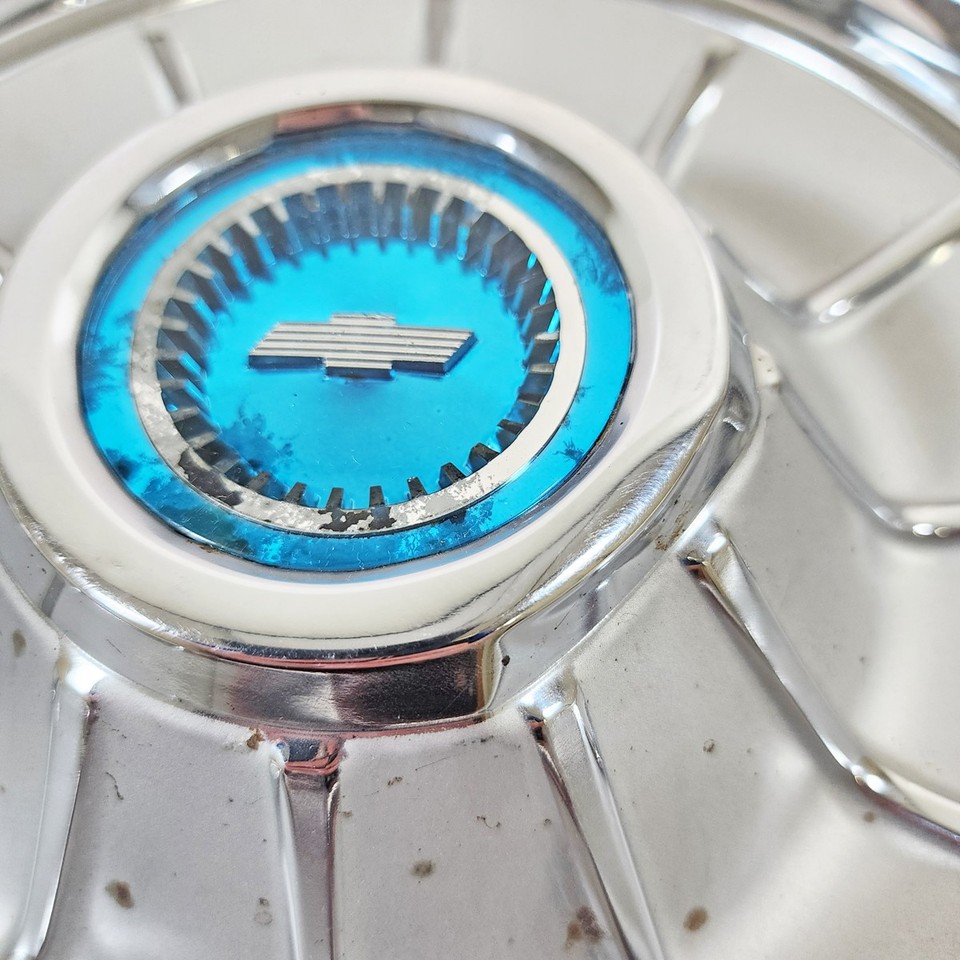 👀 1962 Chevy Corvair Impala Bel Air Biscayne 14" Hubcaps / Wheel Covers ...
