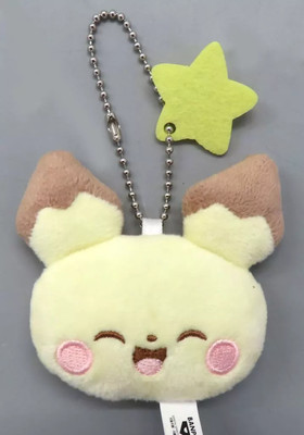 Pokemon PokePeace Pichu Ball Chain Plush Mascot Keychain Japan | eBay