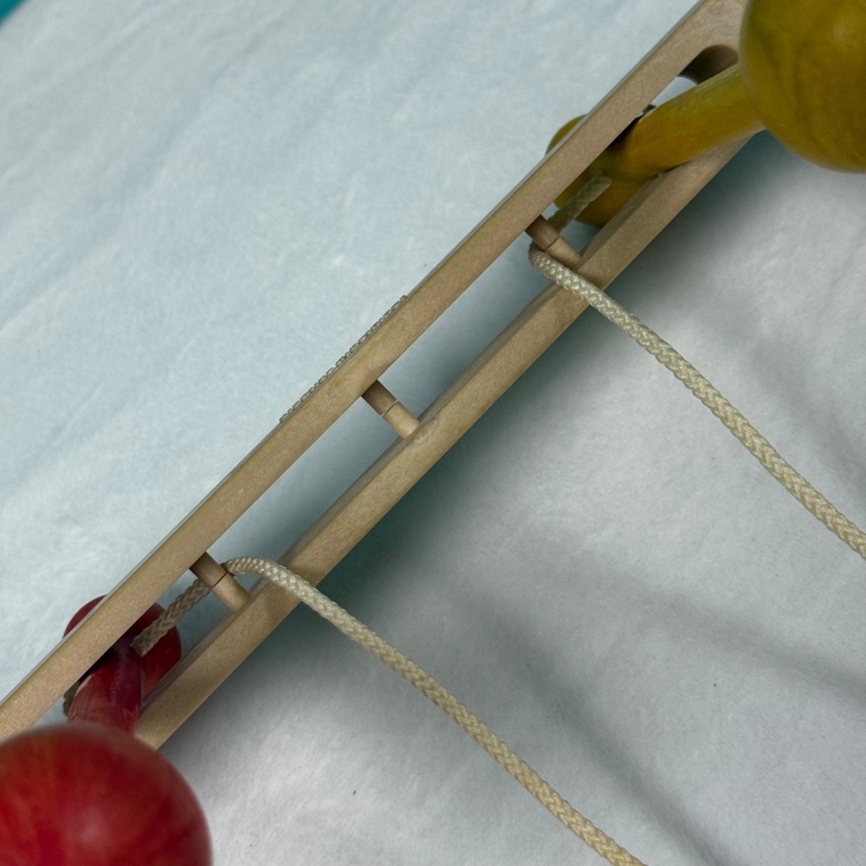 Vintage Creative Playthings Baby Activator Wooden Musical Hanging Crib ...