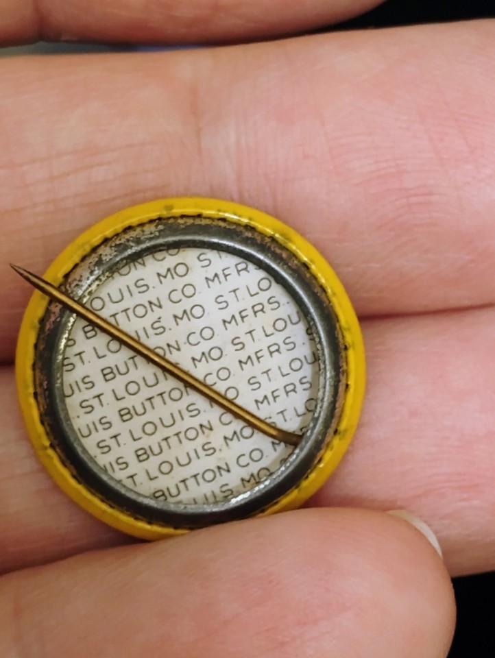 Vintage "C Sharp" Musical Pun Pinback Button - St. Louis Button Co ...