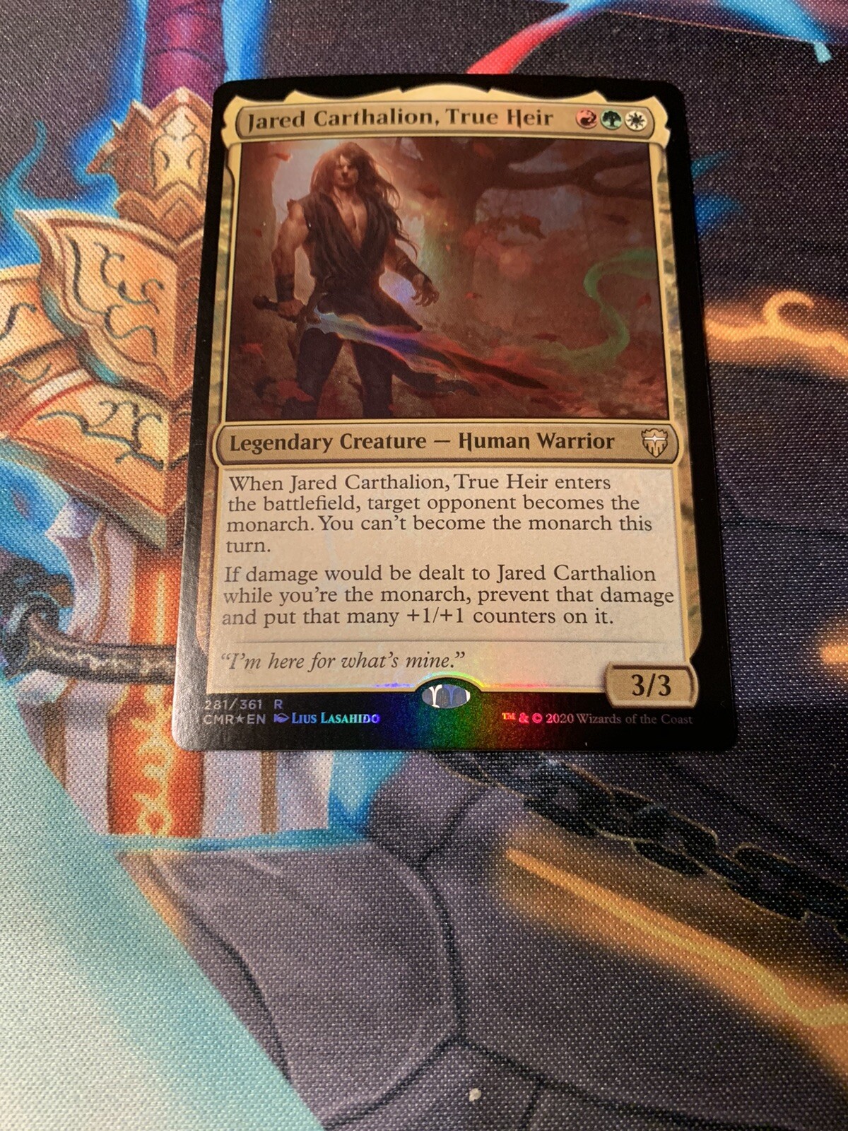 Mtg Singles - Jared Carthalion, True Heir - Commander Legends - Foil ...