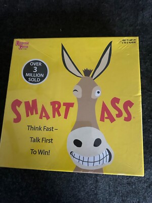 Smart Ass Trivia Family Board Game Party Fun Think&Talk Fast Universal ...
