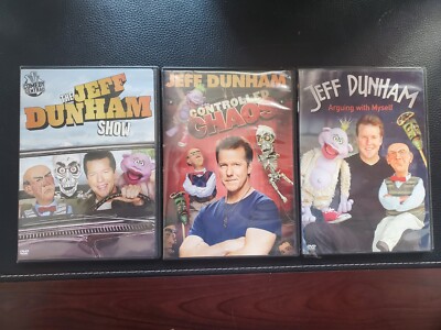 Jeff Dunham Dvd's- Controlled Chaos/Arguing With Myself/Jeff Dunham ...