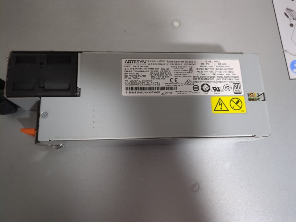 IBM S822LC 8335-GCA Power 8 2U Server 2xPower8 8core/64t 128GB RAM ...