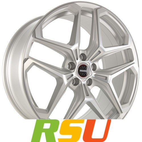 4x Momo RF04 hybrid silver 10x20" ET40 LK5 112 ML 66.6 Alufelgen 20 ...
