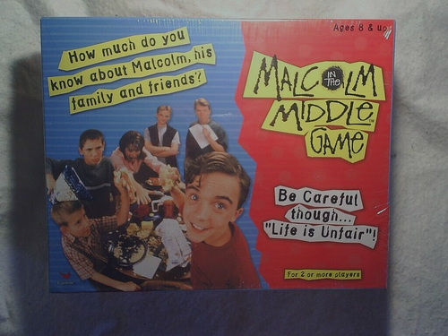 2001 MALCOLM IN THE MIDDLE GAME SEALED, Frankie Muniz,Bryan Cranston,J ...
