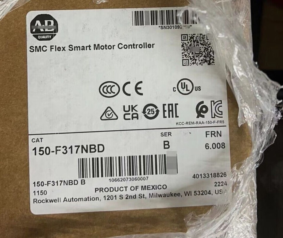 New Allen Bradley 150-F317NBD 150F317NBD SMC Flex Smart Motor ...