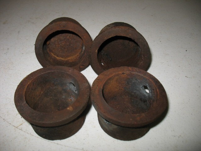 Hit Miss Gas Engine Truck Cart Wagon Axle Wheel Caps Retainers | eBay