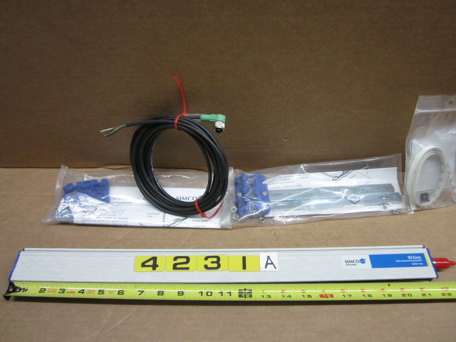 SIMCO 4016352 IQ EASY SPEED T BAR STATIC BAR | eBay