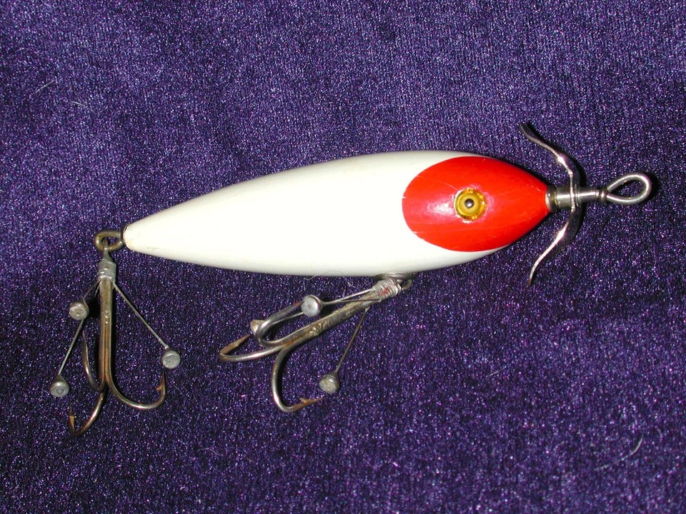 Nice South Bend Surface Minnow ... Bing's Hooks!!! | eBay