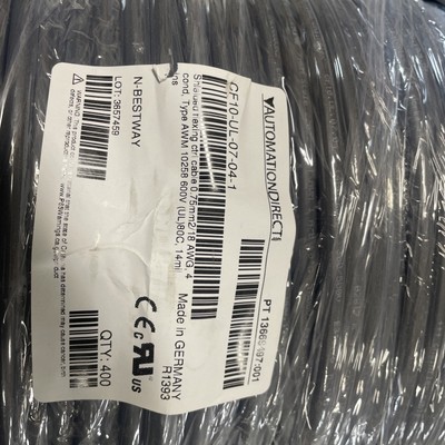 400ft Chain flex Cf10-UL-07-04-1 Shielded Crtl Flexing Cable AWM 18awg ...