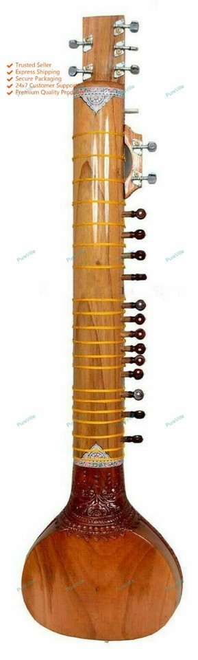 Indian Musical High Quality Electric Travel Sitar String Instrument ...