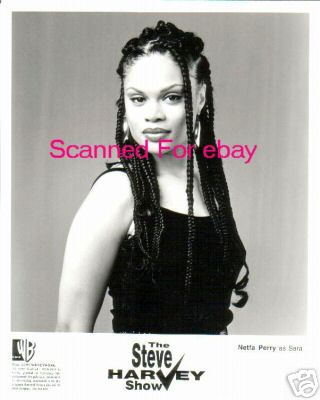 NETFA PERRY Terrific TV Photo THE STEVE HARVEY SHOW | eBay