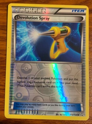 2012 Pokemon Dragons Exalted Reverse Holo Devolution Spray Used Free ...