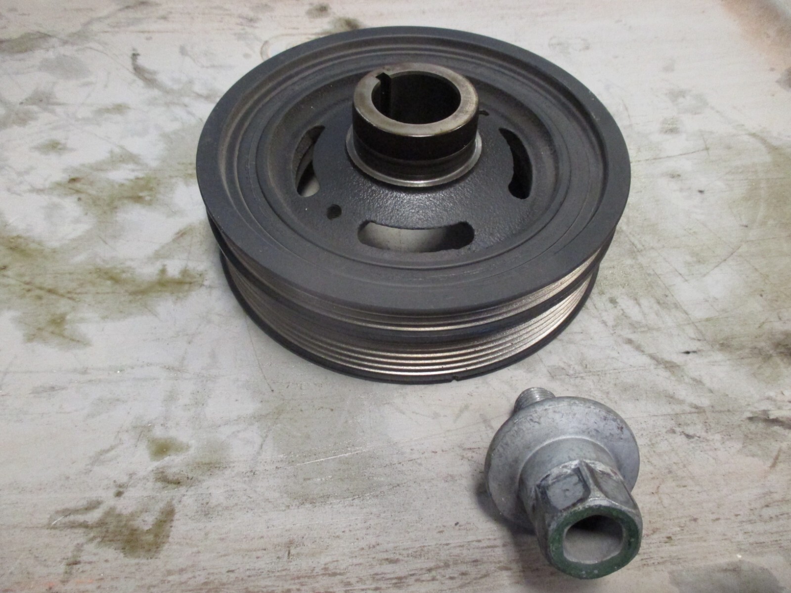 Hyundai OEM Damper Pulley Elantra Genesis Kona Santa Fe Sonata 23124 ...