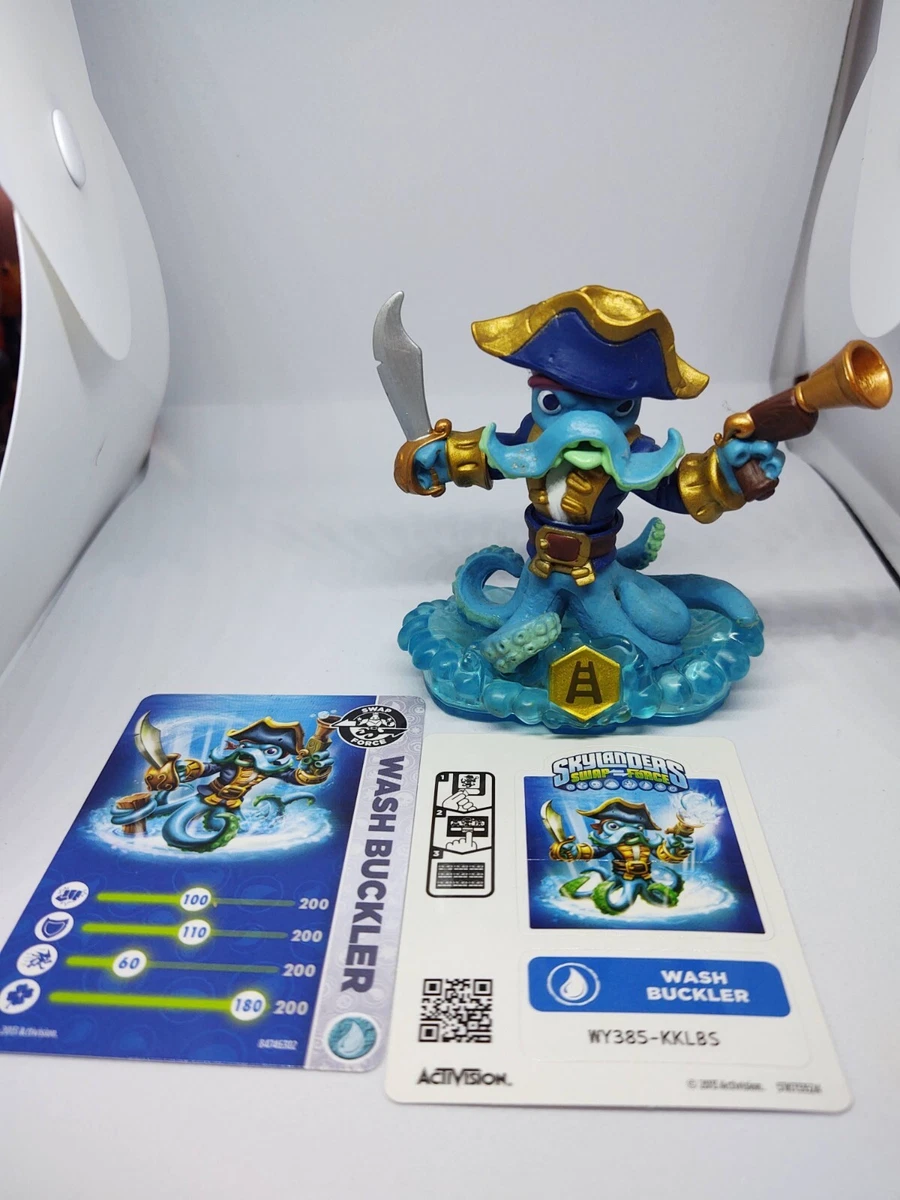 Skylanders Swap Force Wash Buckler Card