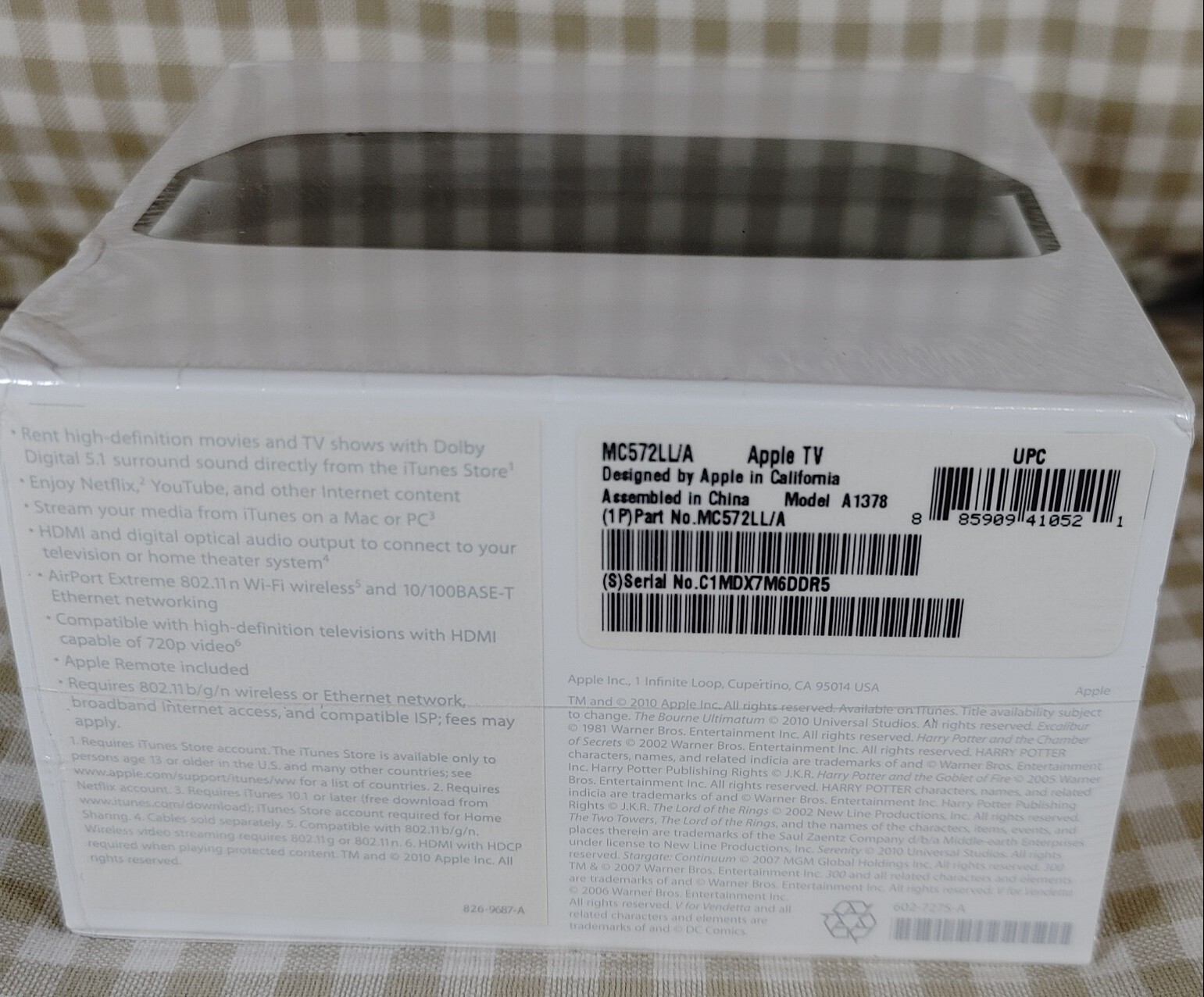 Apple TV (2nd Generation) 8GB Media Streamer - A1378 for sale online | eBay