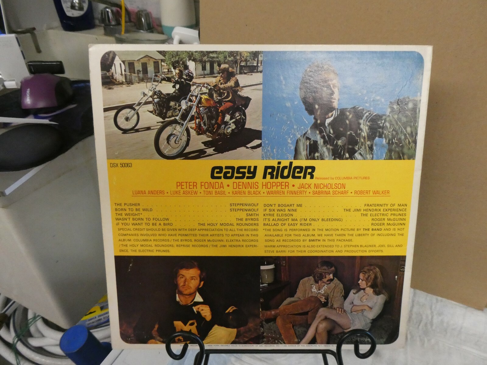EASY RIDER SOUNDTRACK VARIOUS ARTISTS DUNHILL RECORDS DSX 50063 VINYL ...