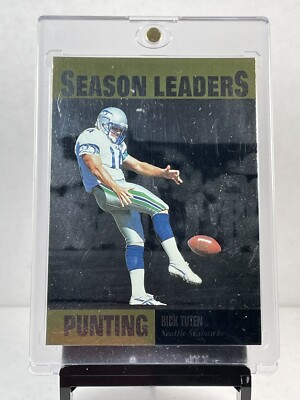1996 Upper Deck Rick Tuten #223 Season Leaders Seattle Seahawks | eBay