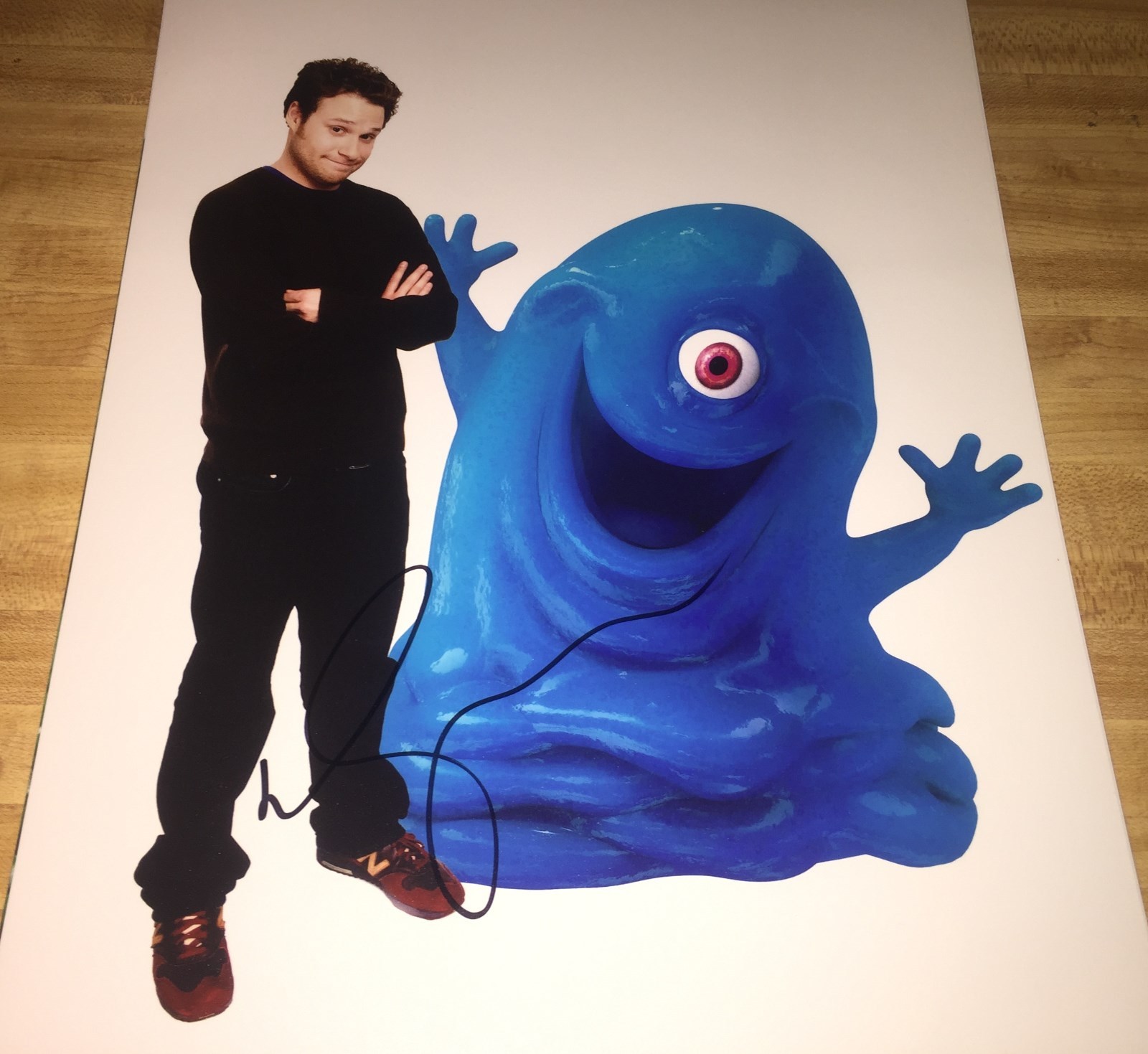 Seth Rogen Monsters vs Aliens B.O.B Hand Signed 11x14 Autographed Photo ...