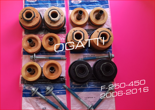 BODY MOUNT OEM FRONT CENTER AND REAR KIT FRAME UPPER INSULATOR 2008 F ...