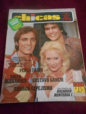 CHICAS magazine photonovel OMAR ALEXANDER sexy JACQUELINE ANDERE ...