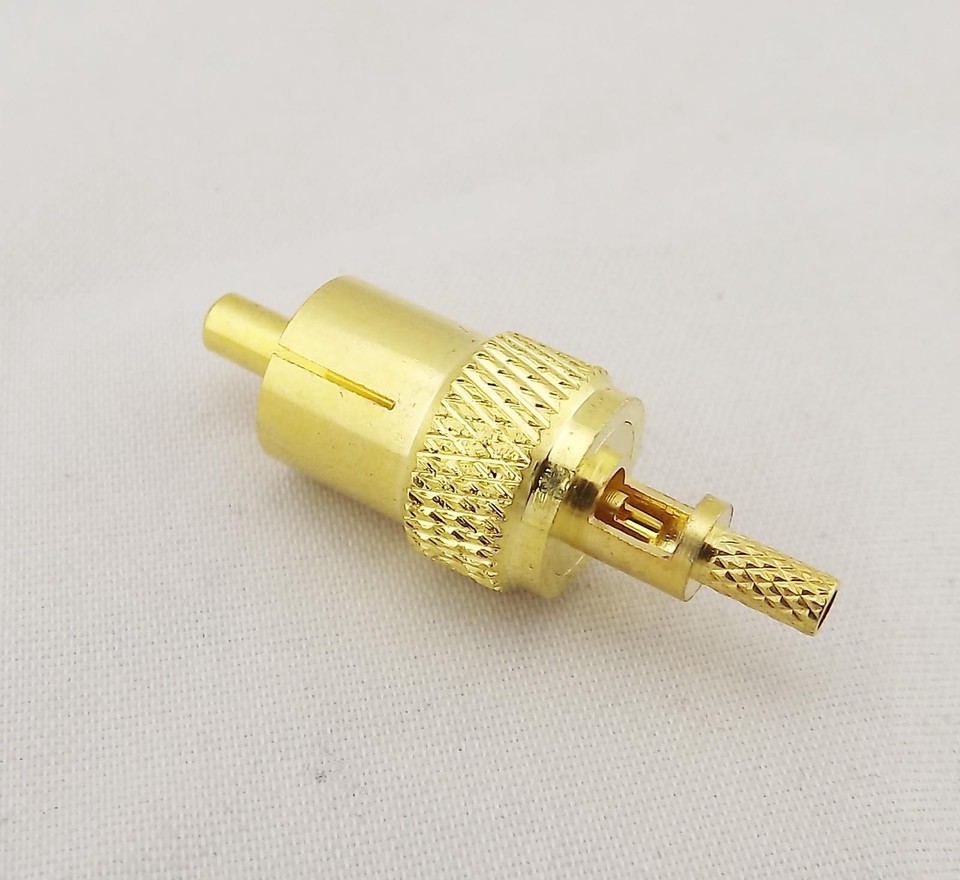 10x RCA Phono AV Male Plug Crimp Connector for RG174 RG316 LMR100 RF ...