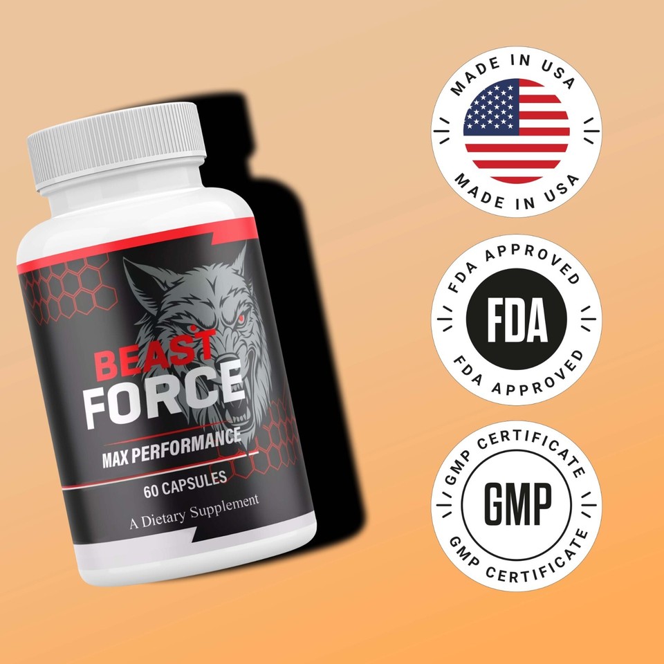 ( 5 Pack ) Beast Force Pills BeastForce Maximum Performance Formula | eBay