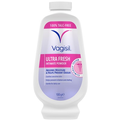 VAGISIL Ultra Fresh Intimate Powder for Daily Feminine Hygiene Fresh ...