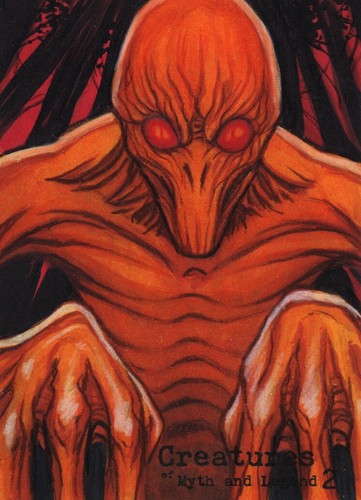 Perna Studios Creatures Of Myth & Legend 2 DOVER DEMON Sketch Card AP ...