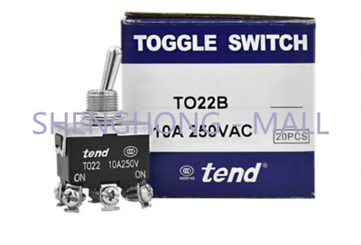 20PCS/1Box New Tend TO22 TO22B Toggle Switches Brand | eBay