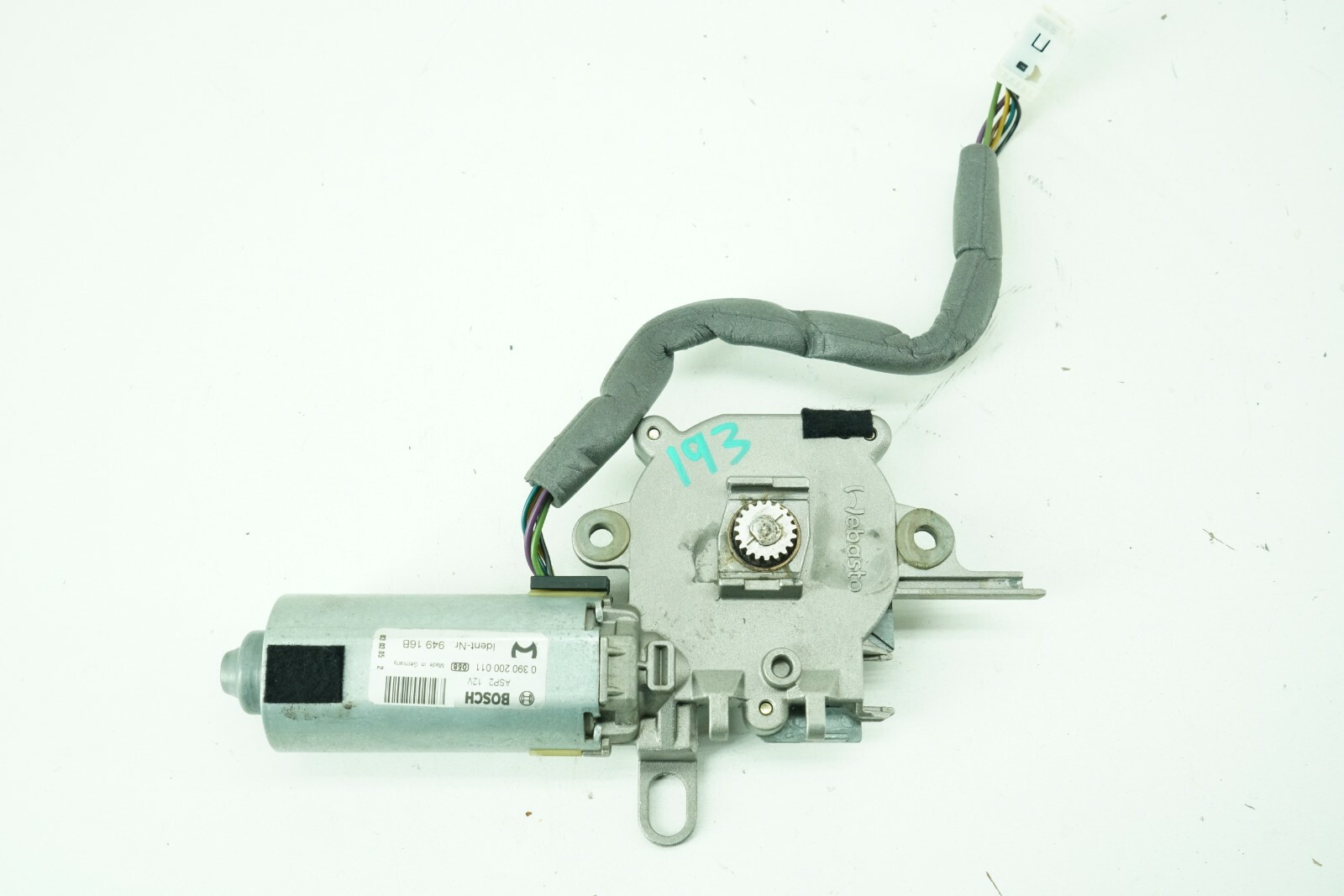 Mercedes W209 W211 W219 Sunroof Sun Roof Window Glass Drive Motor ...