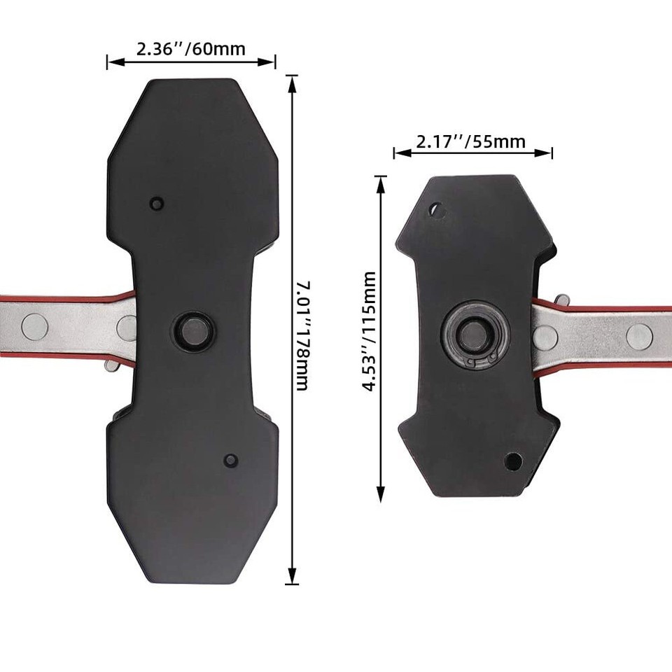 Brake Pad Ratchet Rewind Spreader Piston Retracting Caliper Press ...