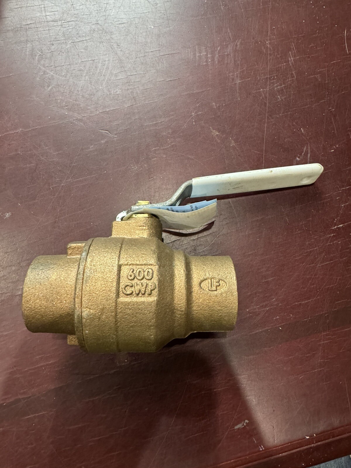 Apollo 77-CLF-206-01A Full Port Ball Valve Brass made in USA 1-1/4" 600 ...