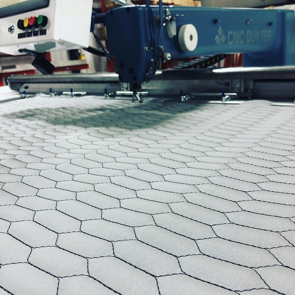 ABM CNC Quilter | Automatic Programmable Pattern Sewing Machine 54"x32 ...