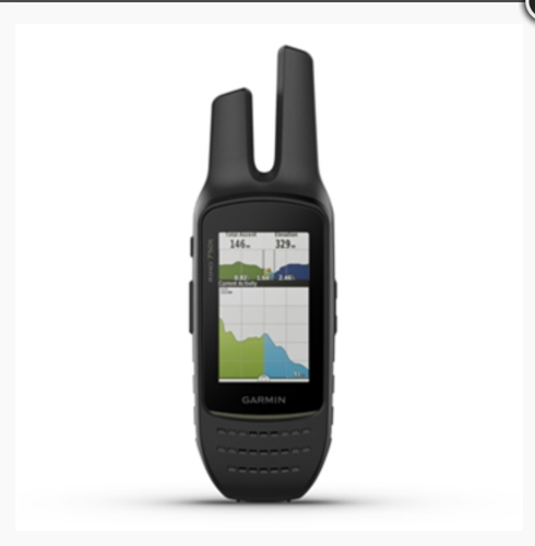 Garmin Rino 750t Two-Way Radio Navigator with Topo Mapping with Power ...