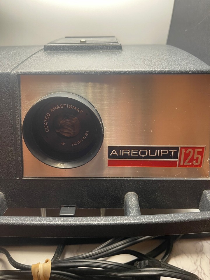 AirEquipt 125 Slide Projector (Works) and has working bulb. | eBay