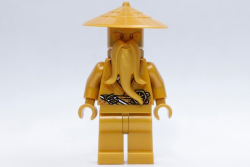 NEW LEGO® NINJAGO Sensei Wu Legacy w/ Plain Pearl Gold Legs 71741 City ...
