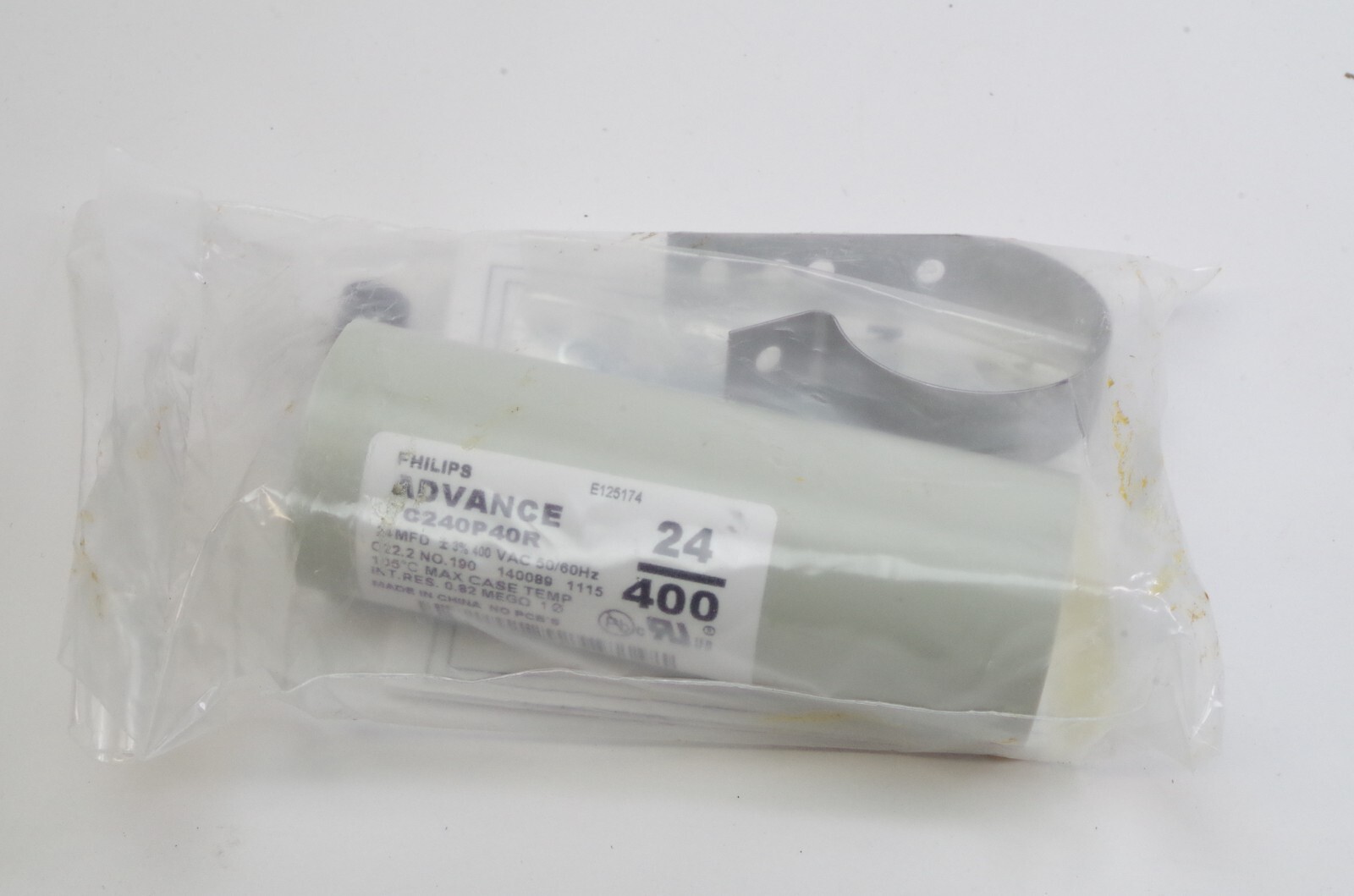 Advance 7C240P40R Capacitor 24mfd 400v-ac | eBay