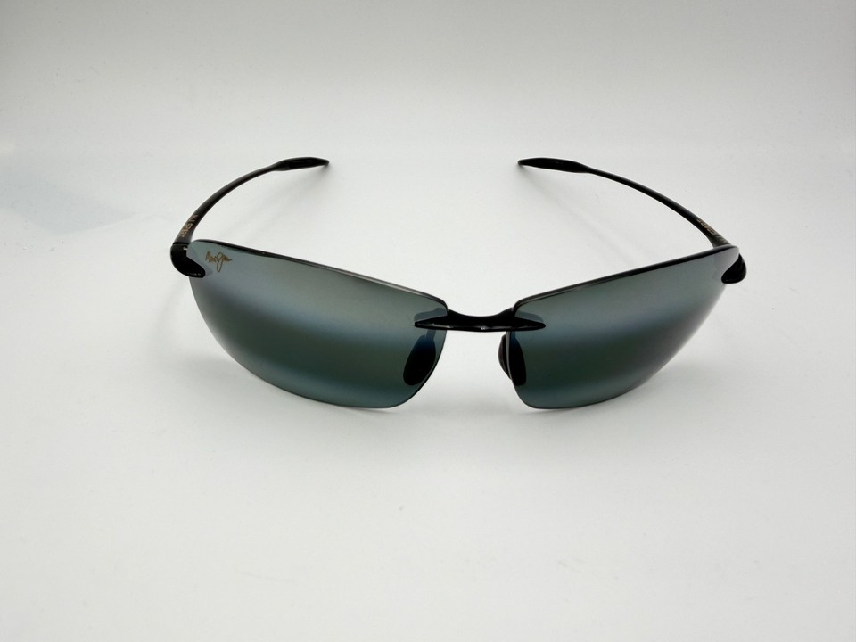 MAUI JIM Polarized Sunglasses MJ423 02 Lighthouse Black Neutral Grey ...