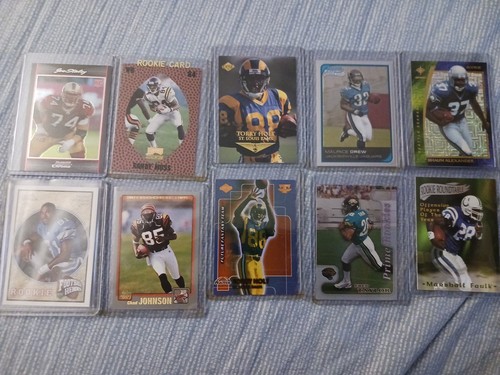 NFL Legends ROOKIE CARD LOT Torry Holt Randy Moss Calvin Johnson ...