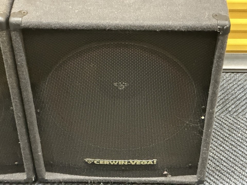 Cerwin Vega SUB-15MKII 15 Direct Radiating Subwoofer Poly DJ Studio ...